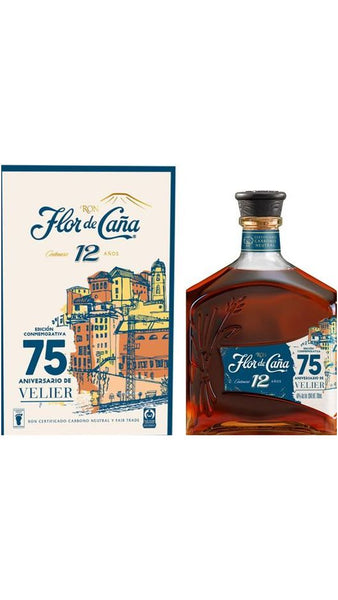 Rum 12 yo Centenario 75° Anniversario Velier 70cl - Flor De Caña ...